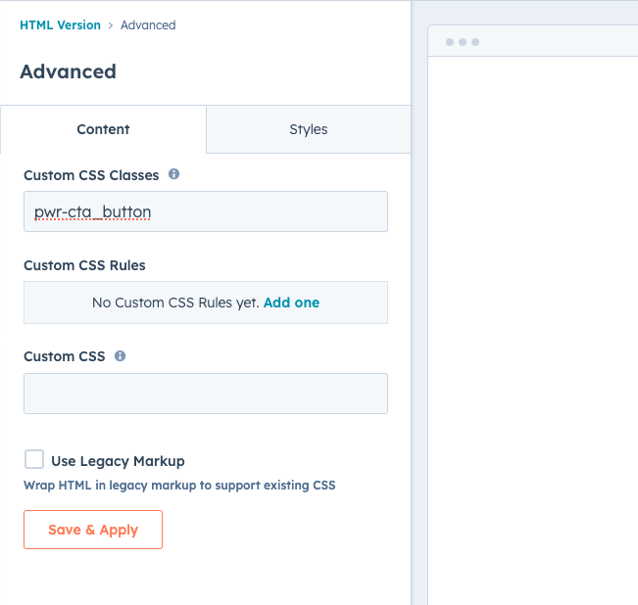 Create CTAs in HubSpot | POWER Theme by maka Agency