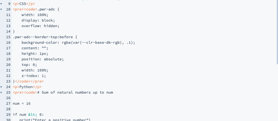 How to enable automatic code syntax highlighting?