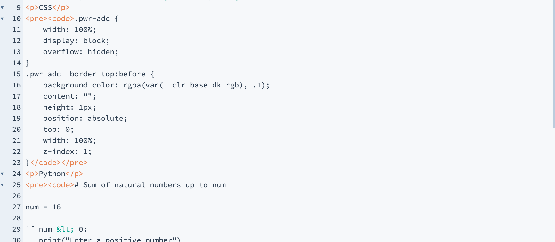 How to enable automatic code syntax highlighting?