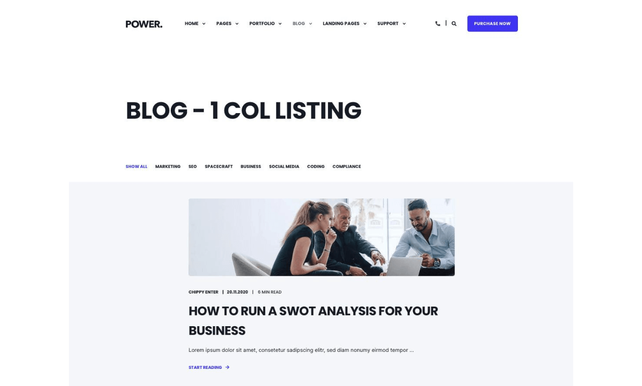 Change HubSpot Blog Templates | POWER Theme by maka Agency