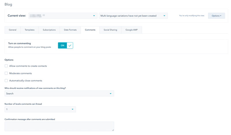 Change HubSpot Blog Templates | POWER Theme by maka Agency