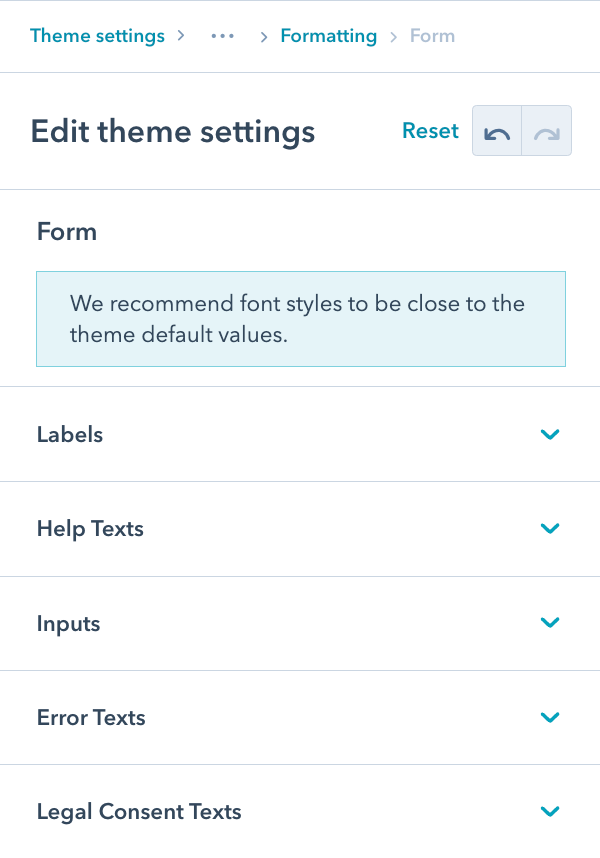 Fonts Theme Settings | POWER Theme by maka Agency