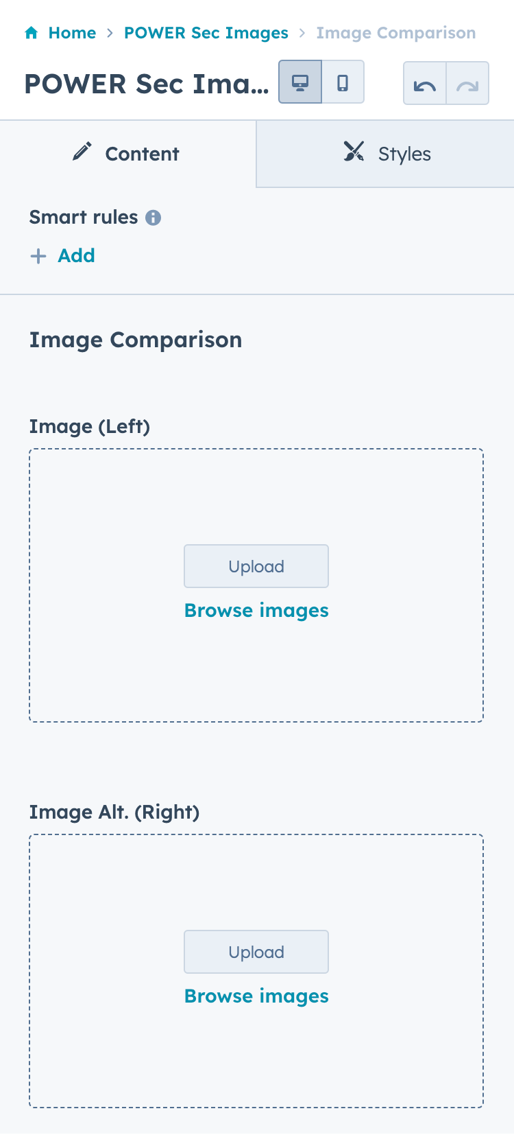 POWER Theme Sec Images Module | HubSpot Custom Modules