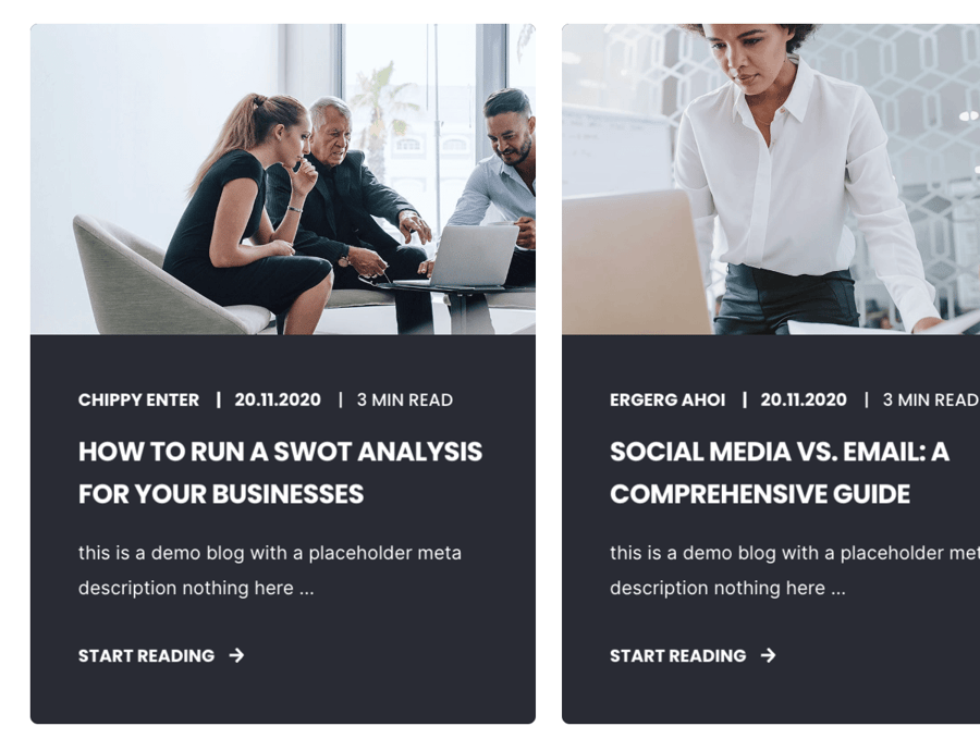 POWER Theme Sec Post Preview Module | HubSpot Custom Modules