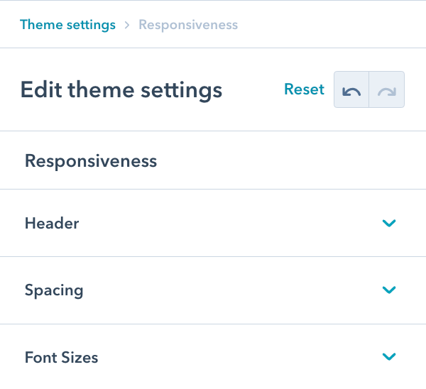Responsiveness Theme Settings | POWER Theme by maka Agency
