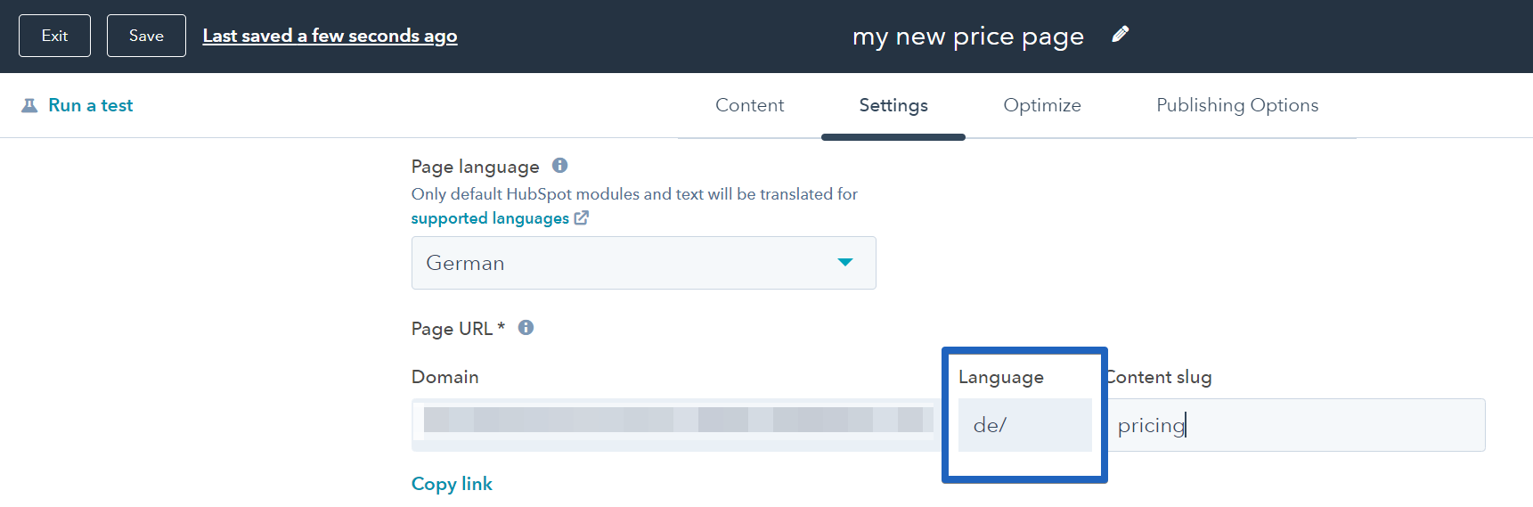 Language Switcher | POWER Theme Features